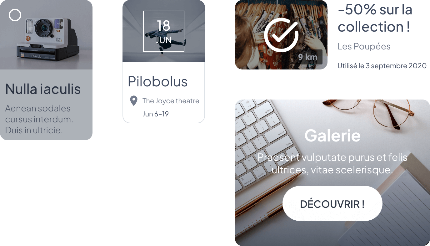 Overlay atom | GoodBarber's Design System