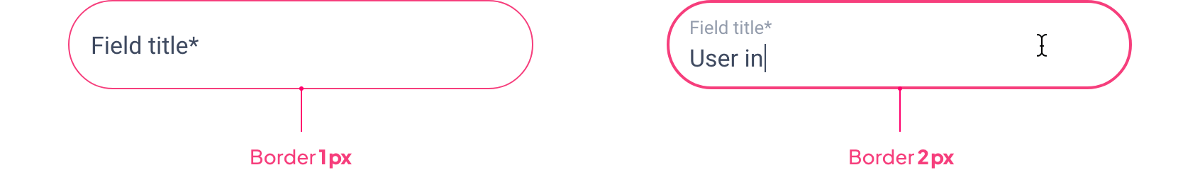 Text Field | GoodBarber's Design System