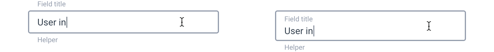 Text Field | GoodBarber's Design System