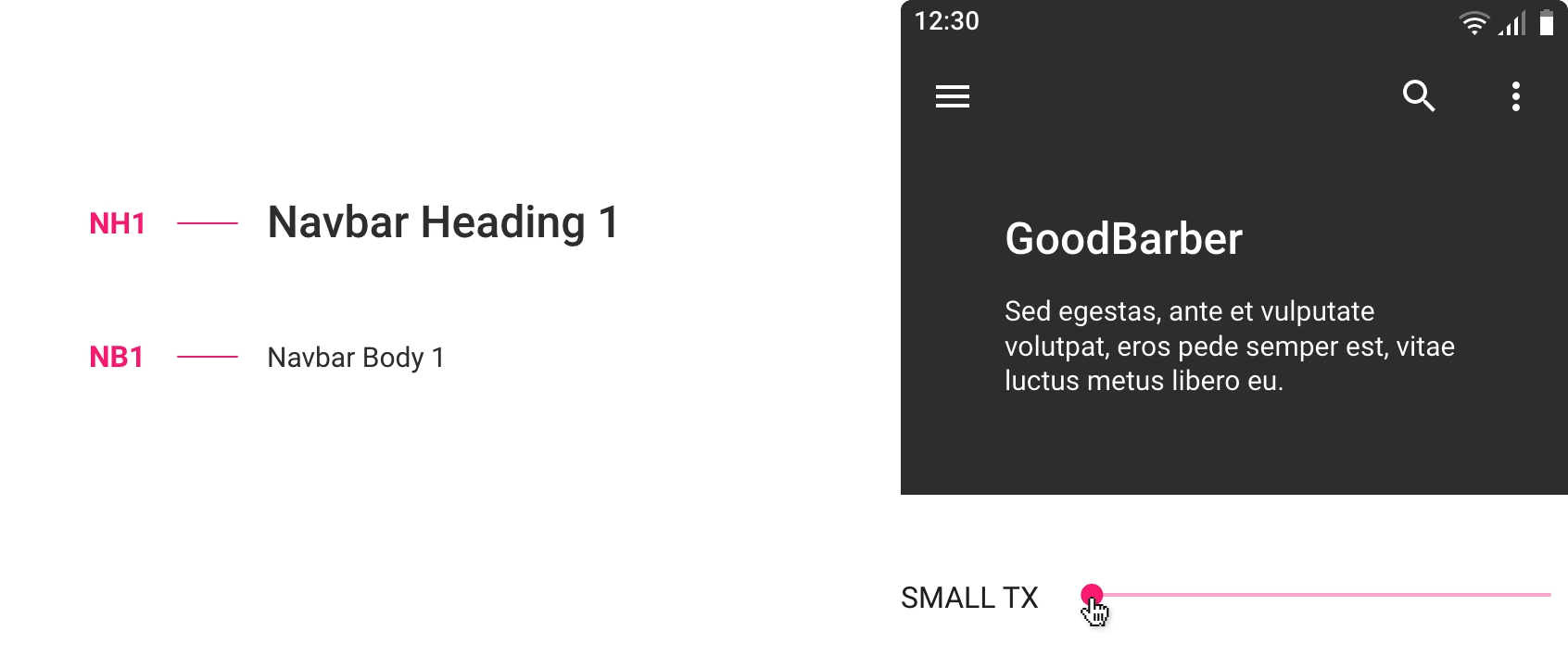 Typography | GoodBarber's Design System