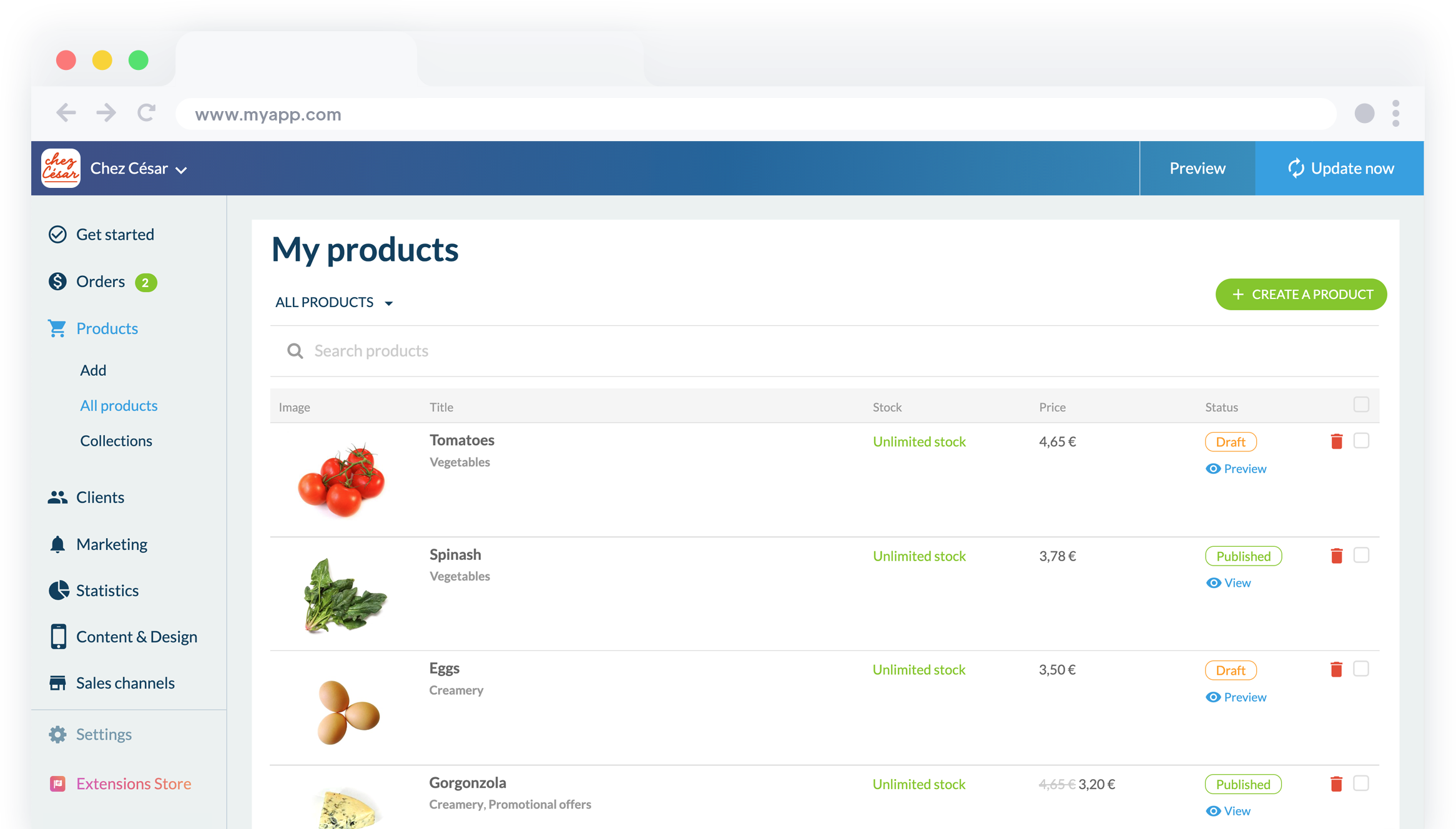 Create a Grocery Delivery app - Online Grocery app builder