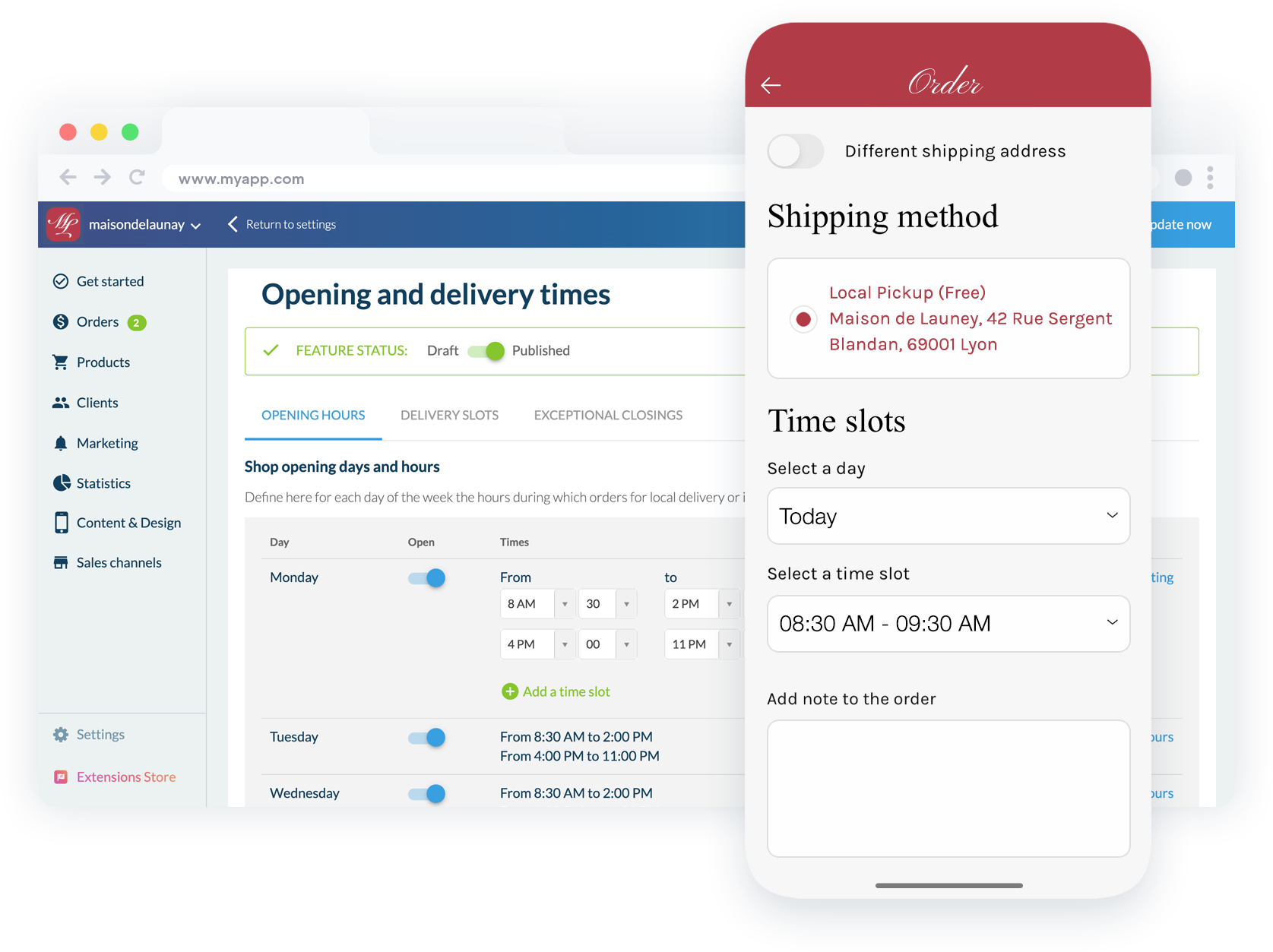 Create a Grocery Delivery app - Online Grocery app builder