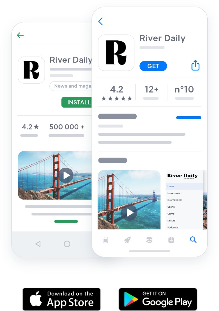 Native iOS and Android apps