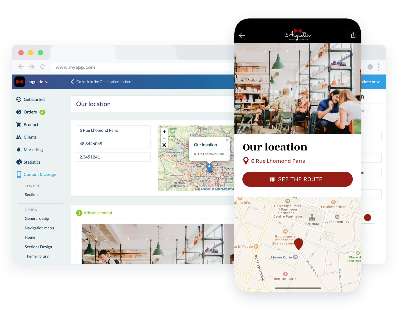 Restaurant app builder: create an app for your Restaurant