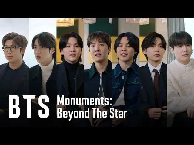 ¿Cuándo y a qué horas se estrena el documental BTS Monuments: Beyond ...